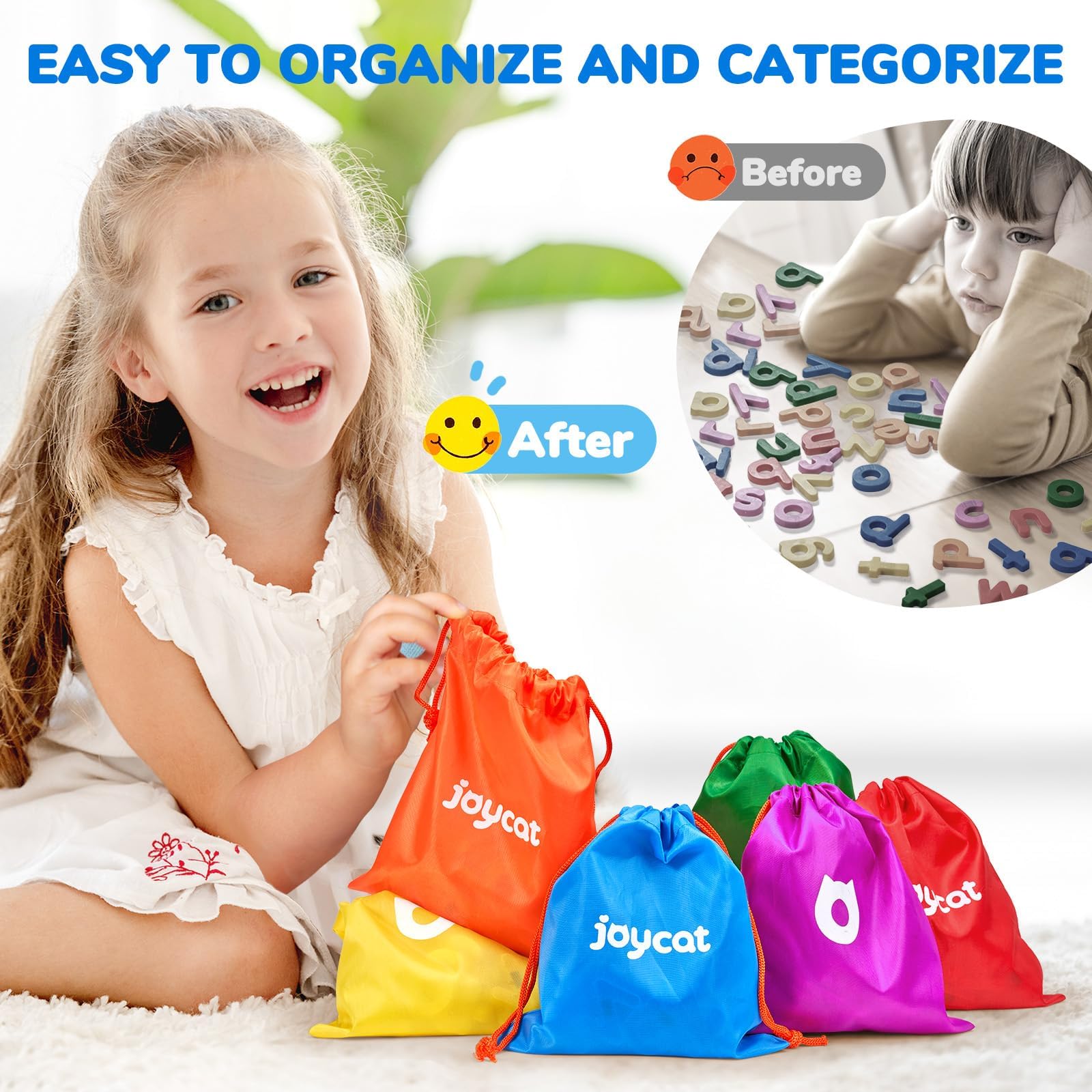 Snapklik.com : Magnetic Letters, 312 Pieces Lowercase Alphabet Fridge ...