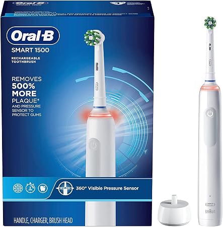 Amazon.com: Oral-B Smart 1500 Electric Power Rechargeable Battery ...