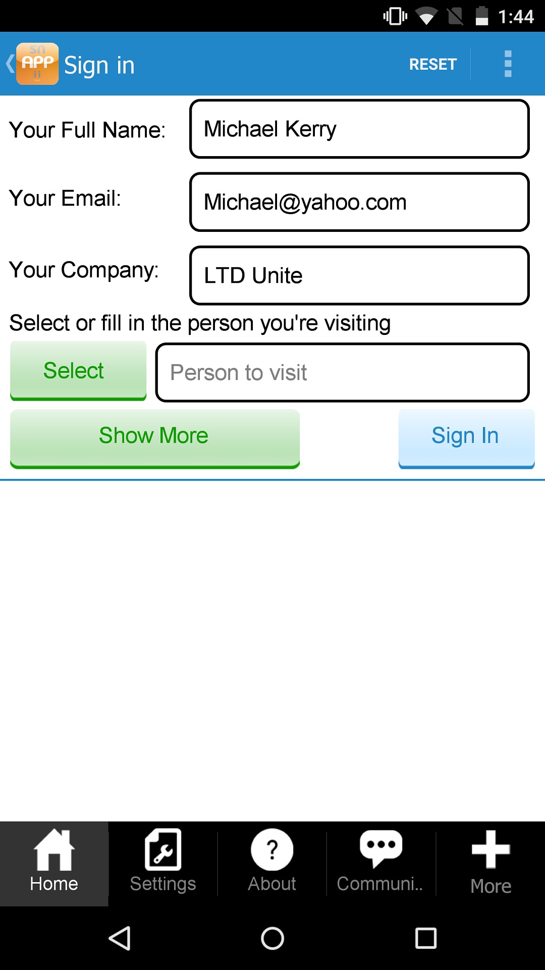 Sign In Guest Book - App on Amazon Appstore