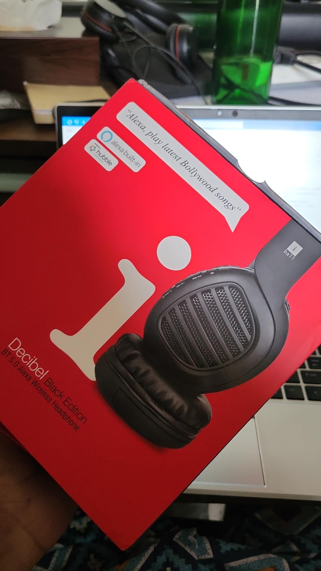 iBall Decibel Bluetooth 5.0 Wireless Over Ear Foldable Headphone with ...