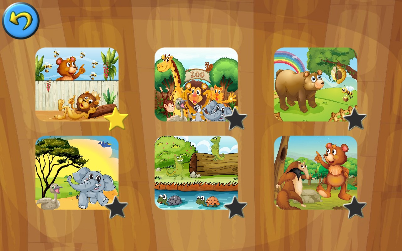 Wild Animals Puzzles - Preschool and Kindergarten Learning Games for ...