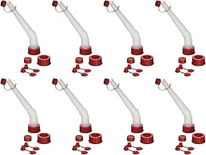 Amazon.com: CM Concepts Universal Gas Can Spout Nozzle Value Package-8 ...