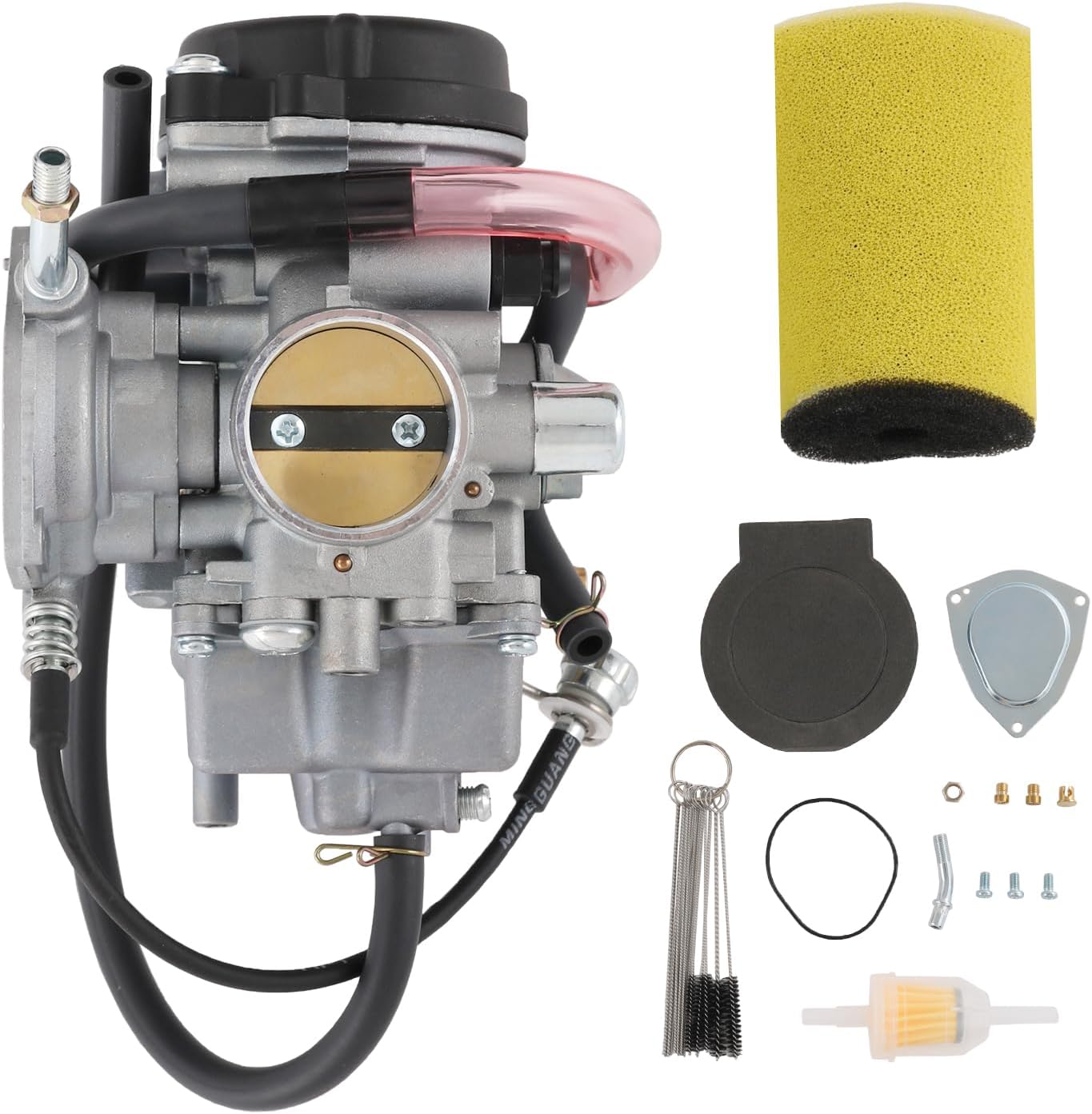 Amazon.com: RADHLBNIU Carburetor Compatible with Yamaha YFM400 Big Bear ...