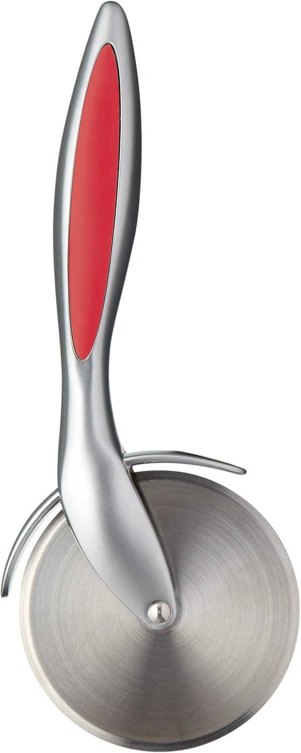 Amazon.com: 7cm Red Colourworks Pizza Wheel With Soft Touch Coloured ...