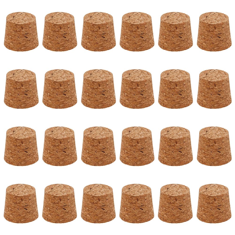 Amazon.com: BENECREAT 24 Pcs Cork Bottle Stoppers, Size 22 Wine Cork ...