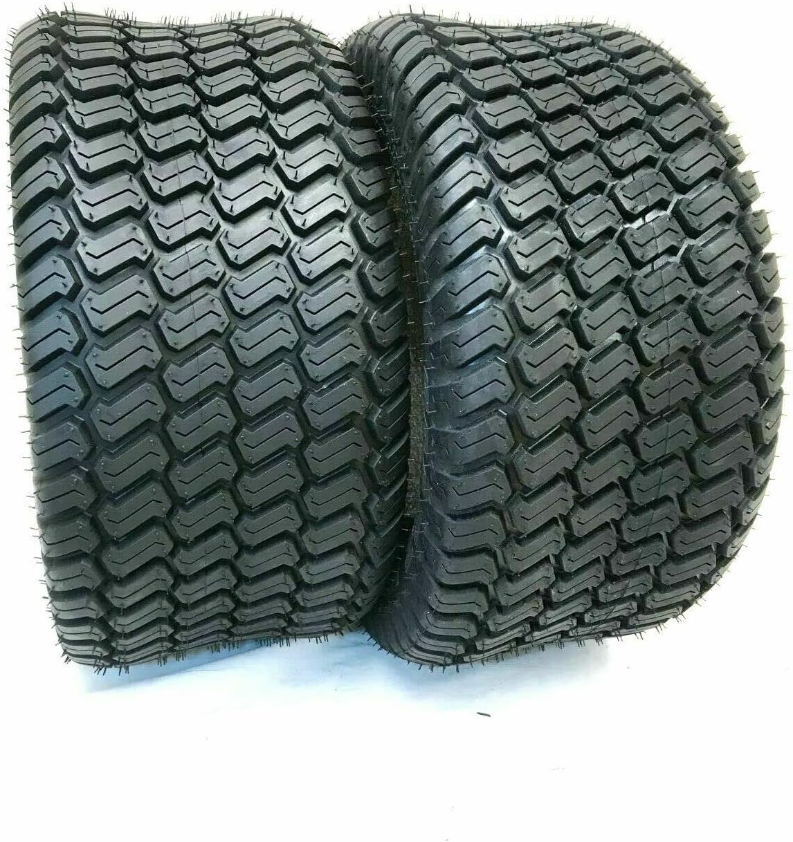 Amazon.com: 2 PK 13x6.50-6 Tire Lawn Mower Tractor Turf 4 Ply Tubeless : Patio, Lawn & Garden