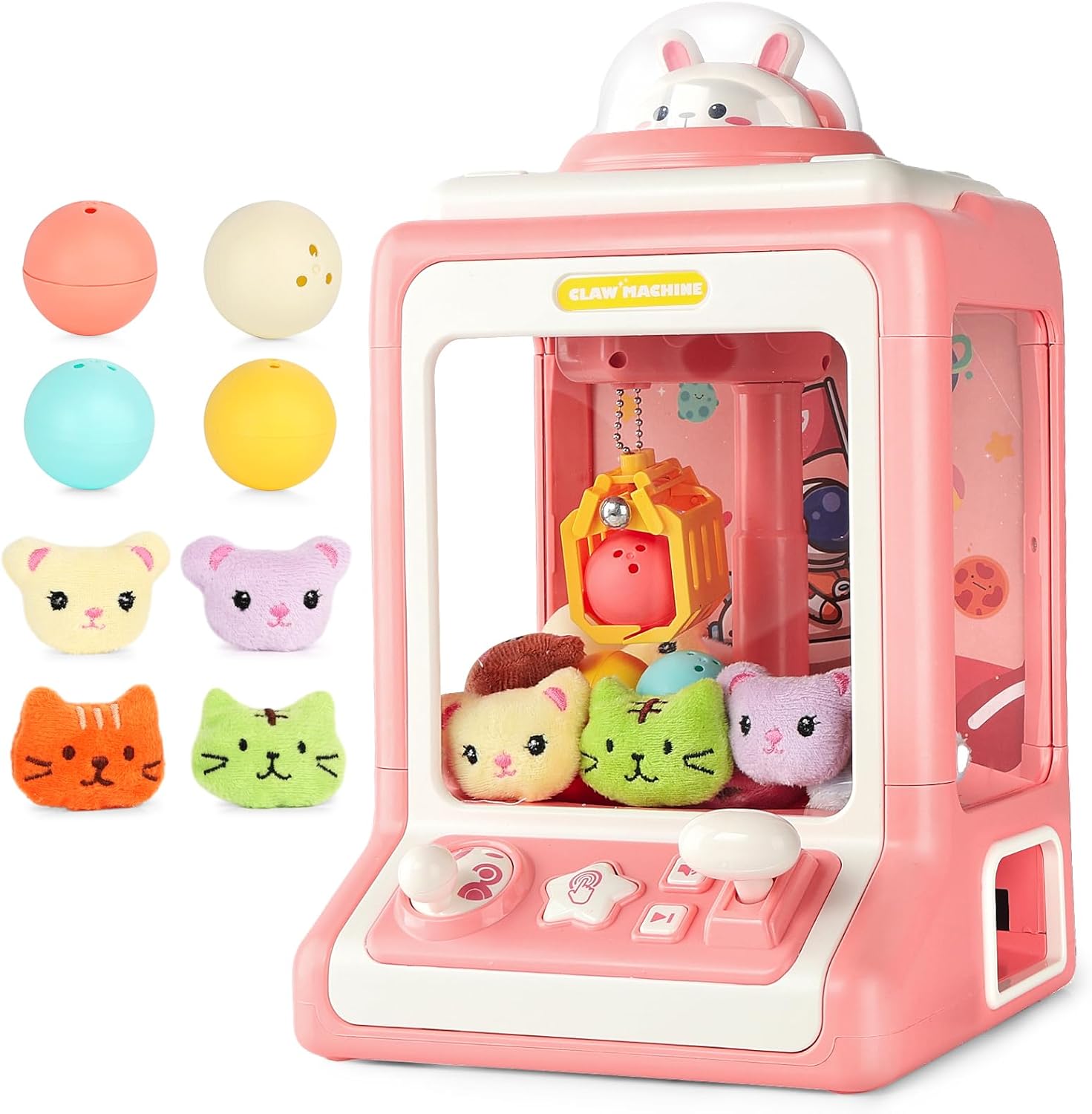 Amazon.com: Mini Claw Machine for Kids 4-8|Vending Machine Candy ...