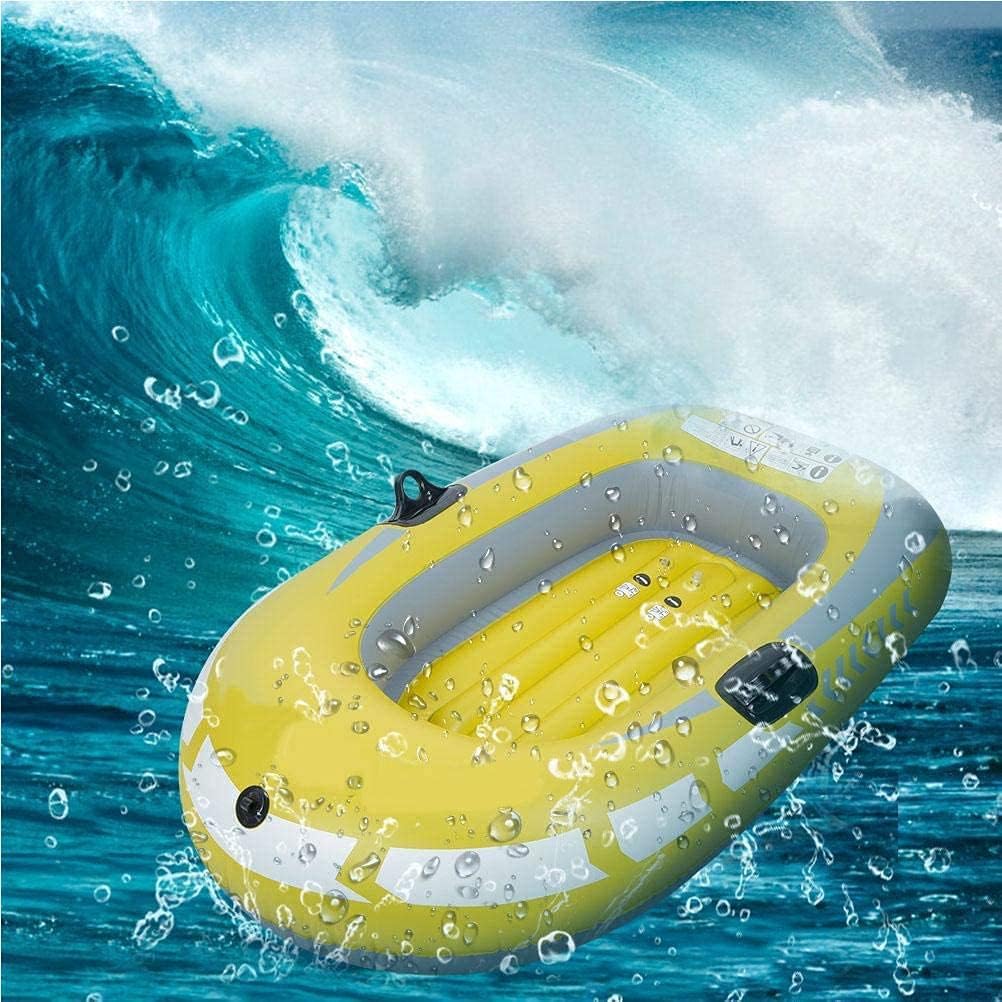Inflatable Boat PVC 2-Person Inflatable Kayak Boats for Adults and Kids ...