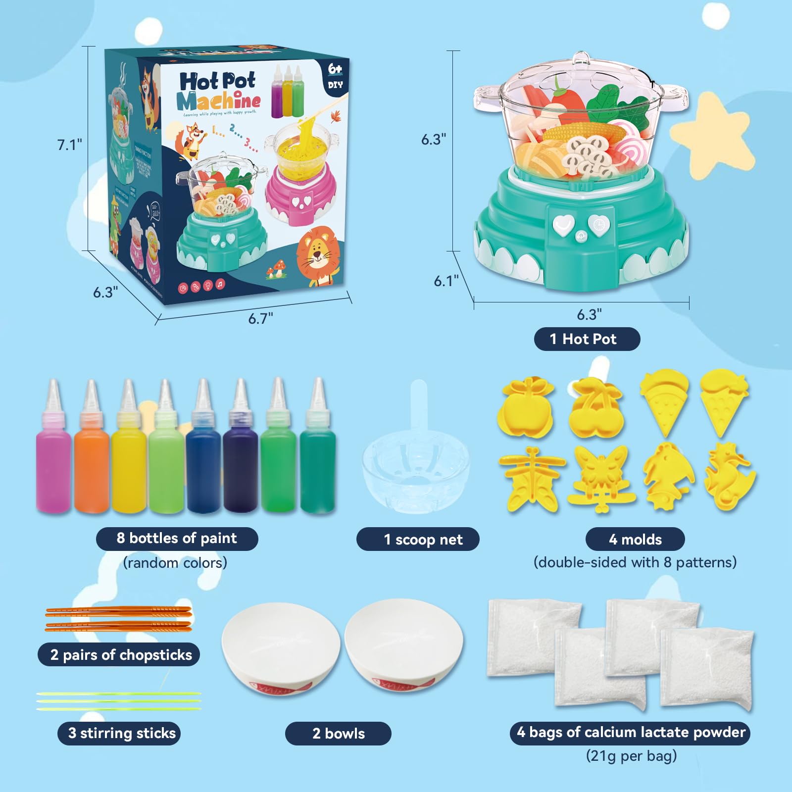 Snapklik.com : Aqua Fairy Water Gel Kit For Kids,Magic Elf Toy Kits ...