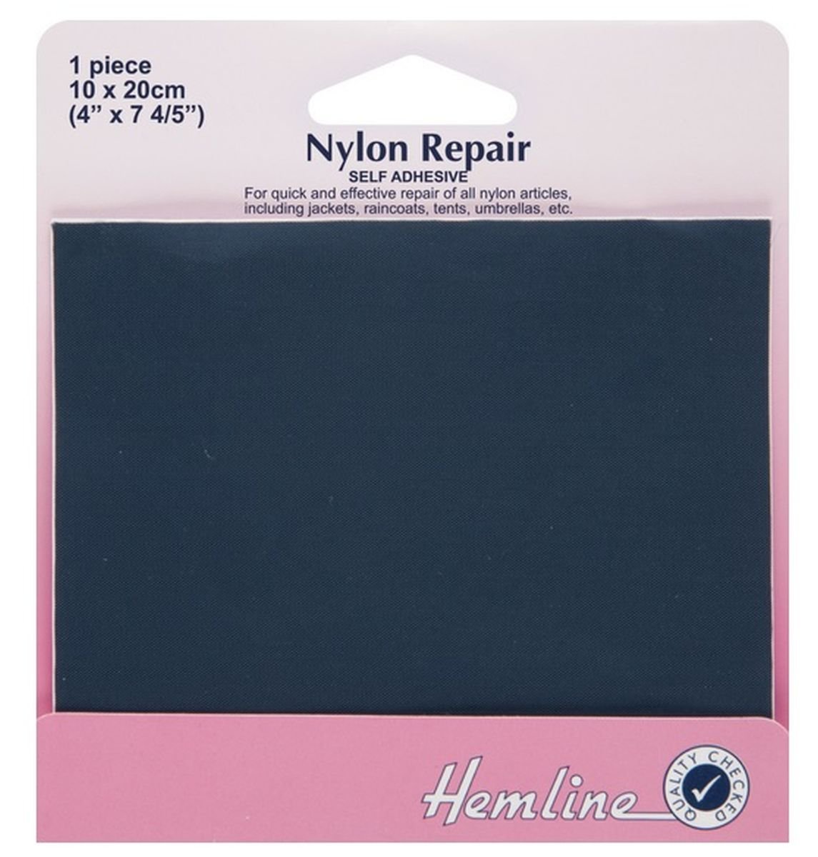 Nylon Repair Patch Self-Adhesive 10x20cm: Navy : Amazon.co.uk: Home ...