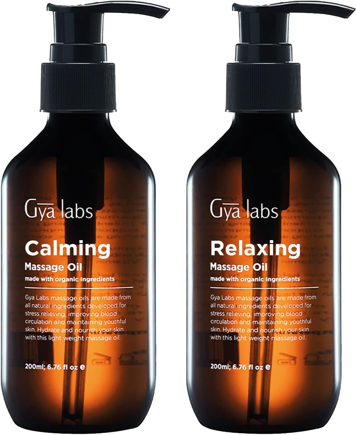 Amazon.com: Calming Oil for Body & Relaxing Massage Oil for Muscle Set ...