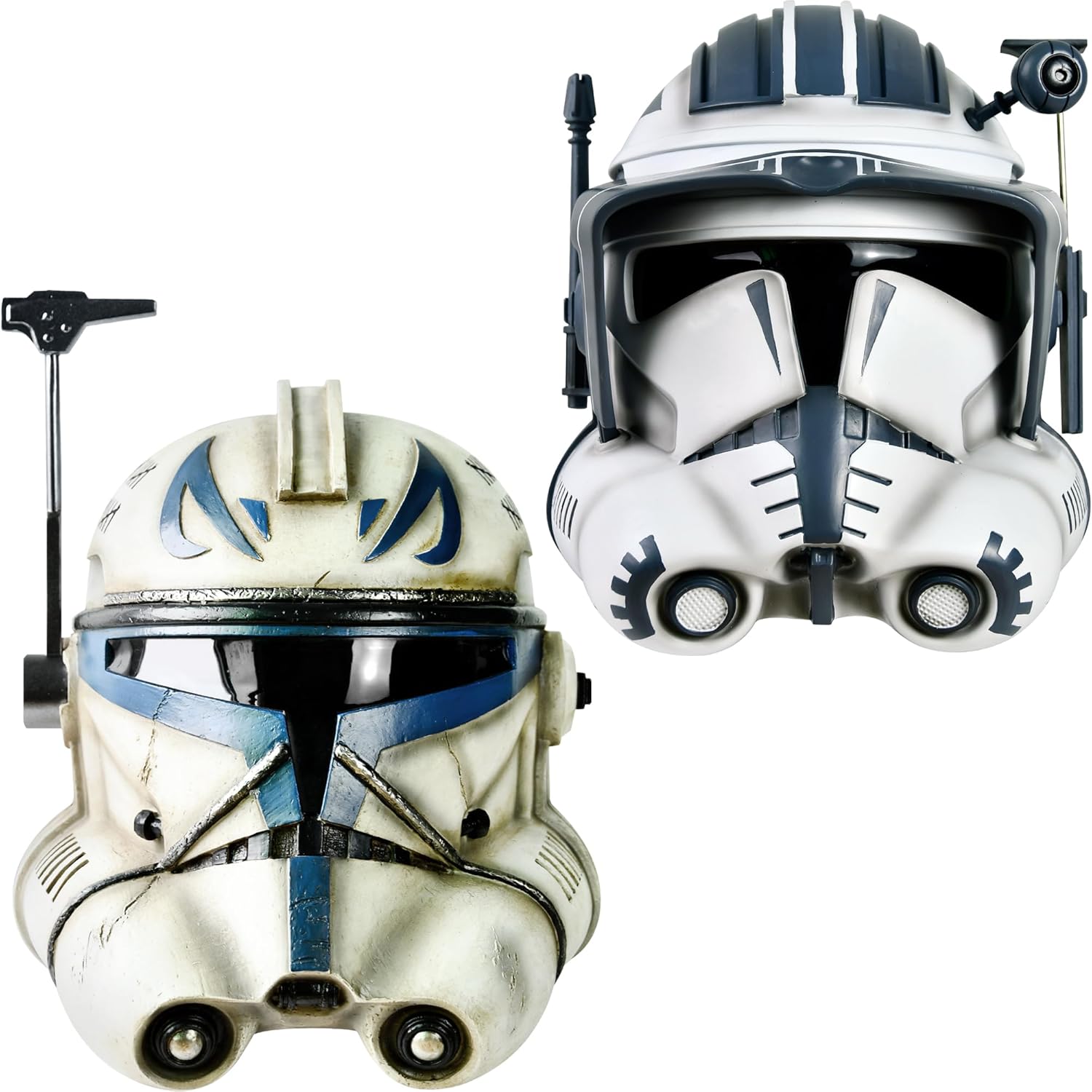 Amazon.com: XSQUD Commander Helmet Clone Captain Rex Mask Cosplay ...