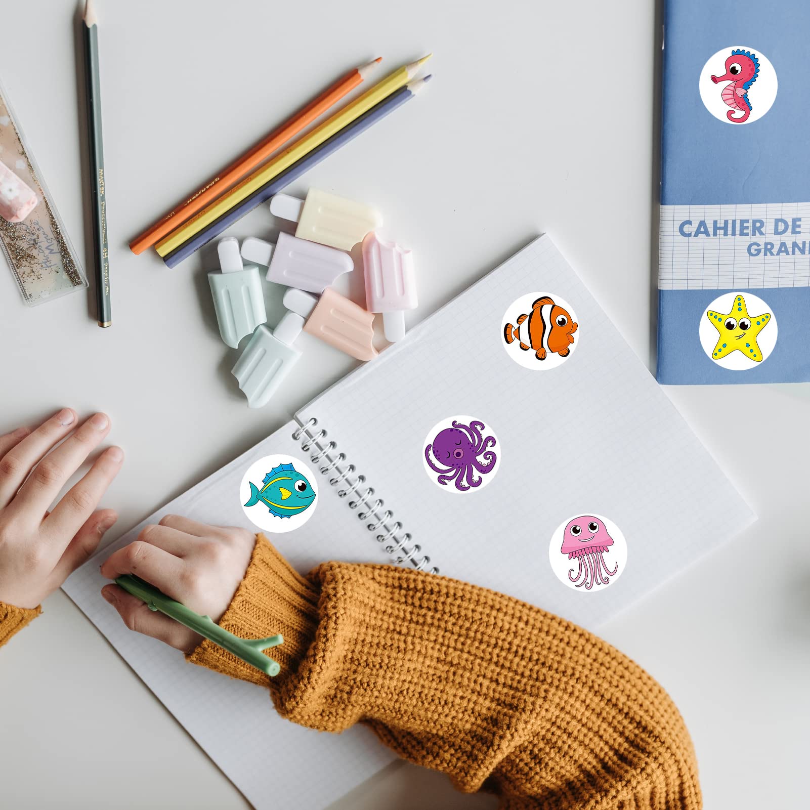 Anime Animal Stickers 2500 Pcs Teacher Reward Stickers - Cute Anime ...