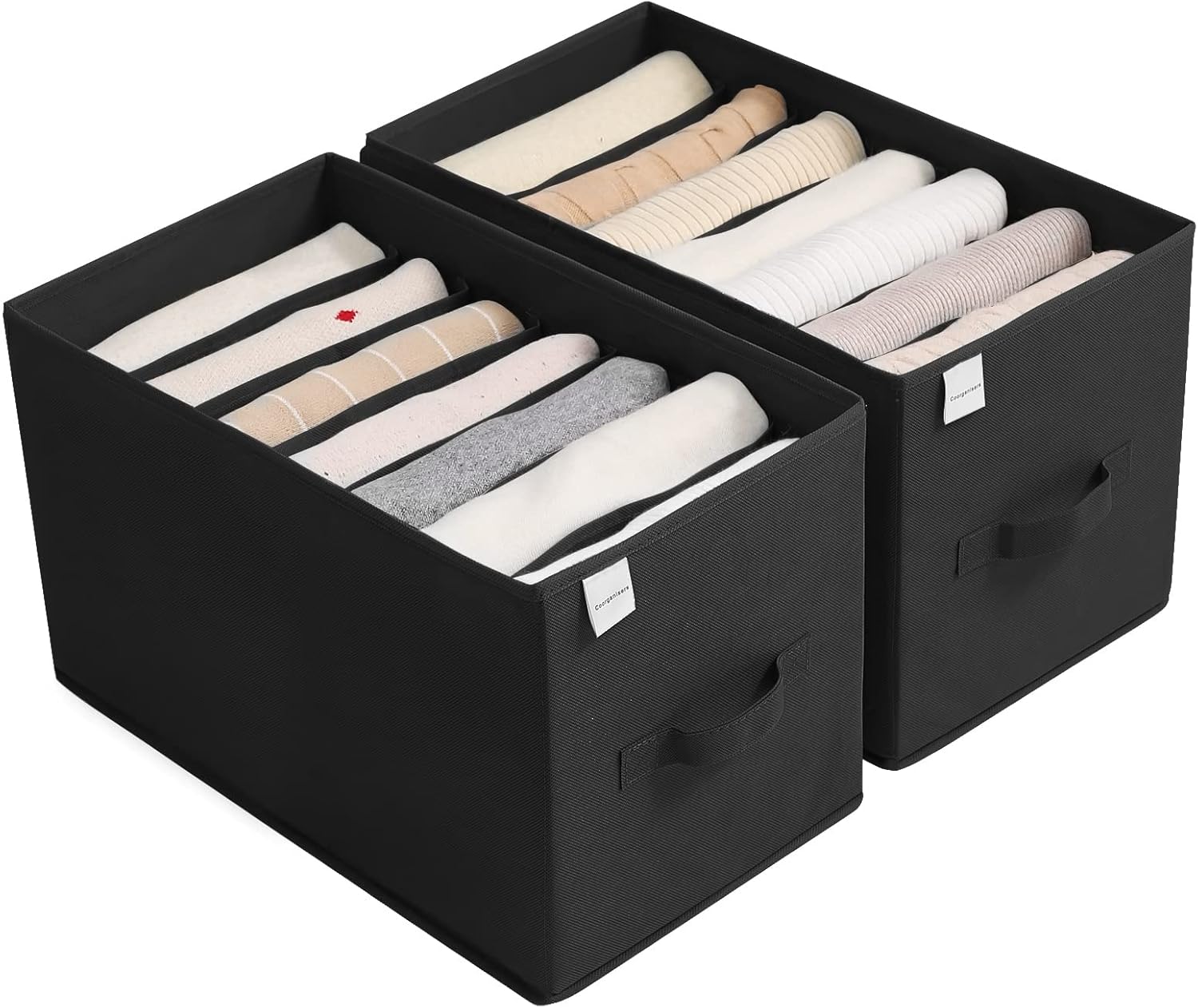 Amazon.com: Coorganisers 2 PCS Sweater Wardrobe Clothes Organizer ...