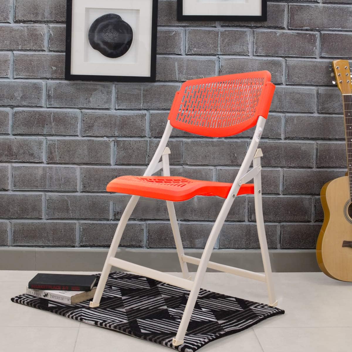 Home Centre Mesh Folding Chair - White : Amazon.in: Home & Kitchen