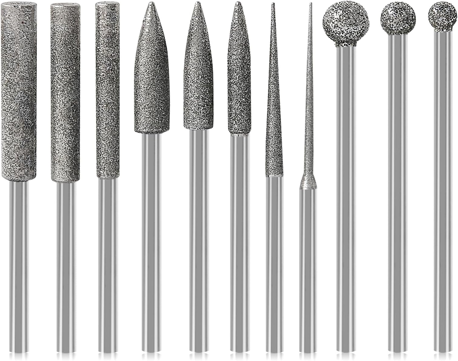 Amazon.com: Stone Carving Set Polishing Diamond Burrs, Rotary Tools ...