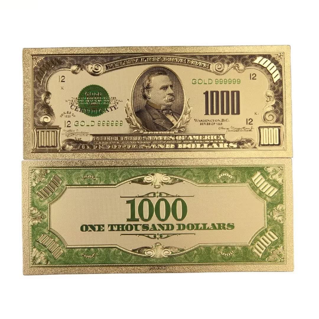 Amazon.com: YIQILAFADA 1918 Dollar Bills, 100 000 $5 000 $1 000 Dollar ...