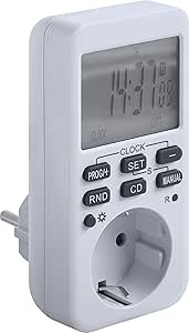 Meister 7474090 Digitale timer, zomer- en wintertijd, 10 ...