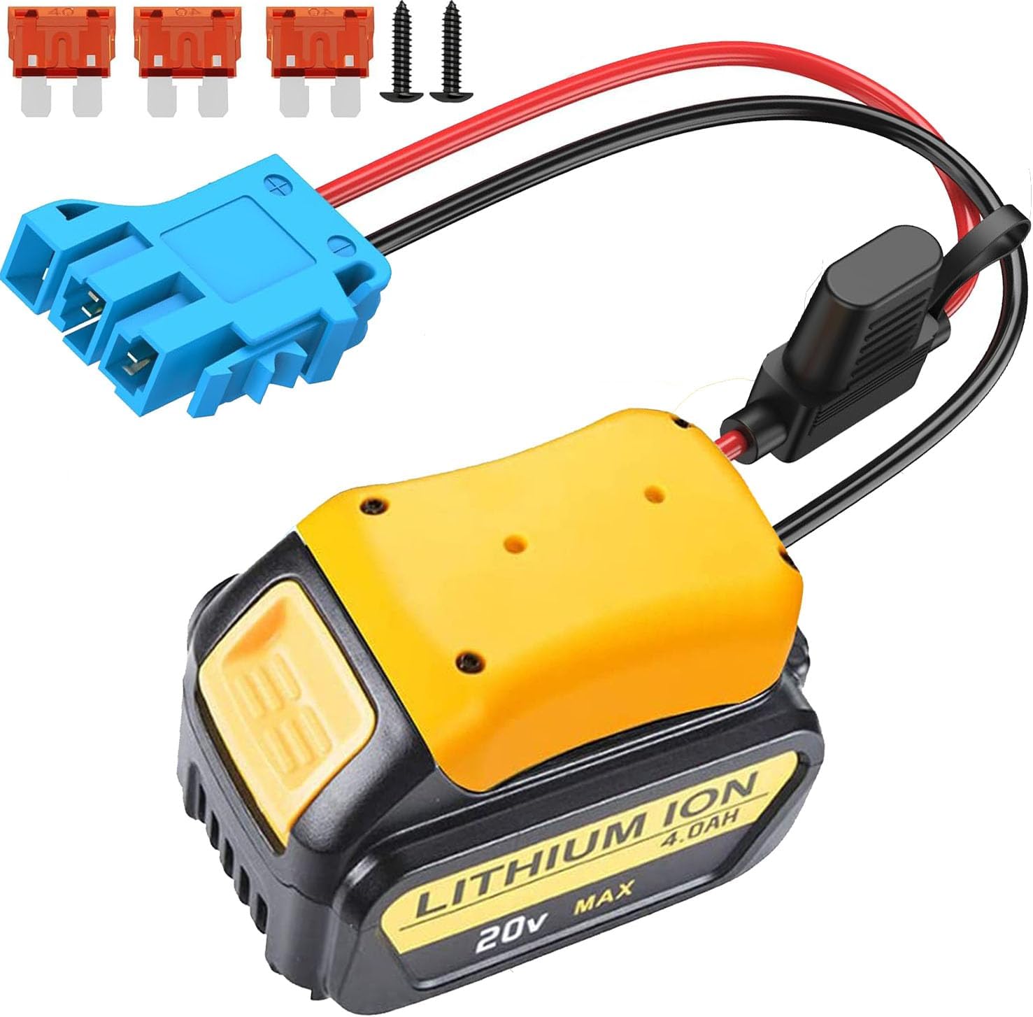 Amazon.com: Power Wheels Adapter for Dewalt 20V Battery Adapter Power ...