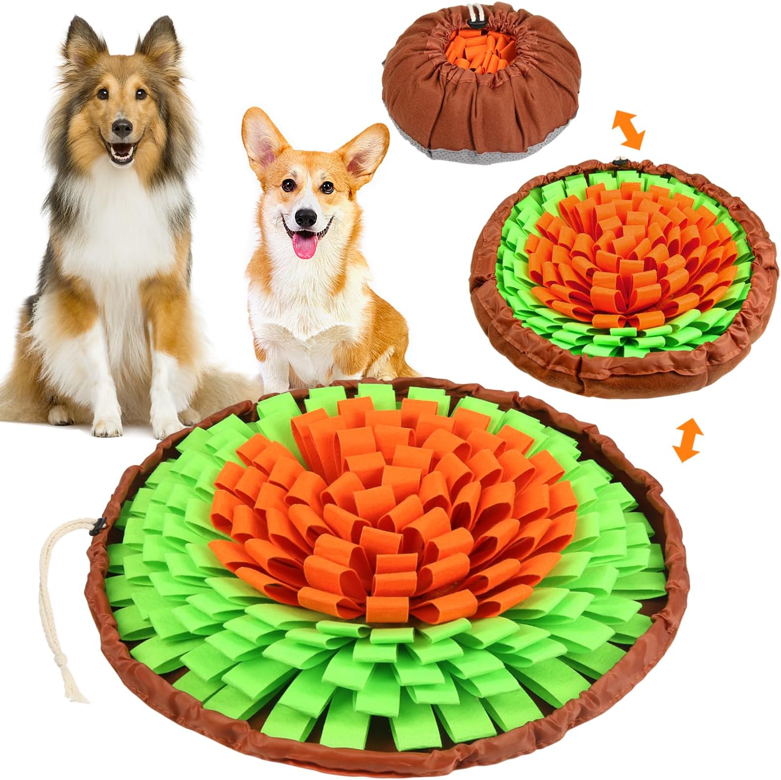 Amazon.com : SZEE Pet Snuffle Mat for Dogs, Dog Sniffing Mat for Smell ...