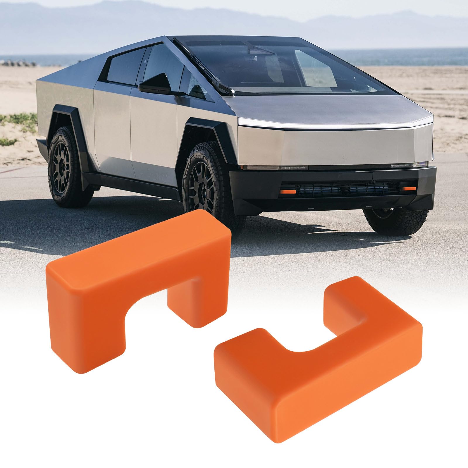 Snapklik.com : Klutchtech Tow Hook Covers Fit For Tesla Cybertruck 2024 ...