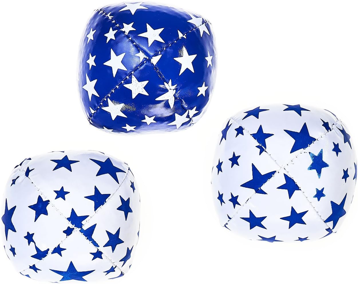 Amazon.com: EUREKA Junior Acrobat Juggling Balls (Set of 3, Blue/White ...
