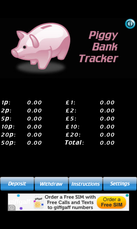 Piggy Bank Tracker Free 2 - App on Amazon Appstore