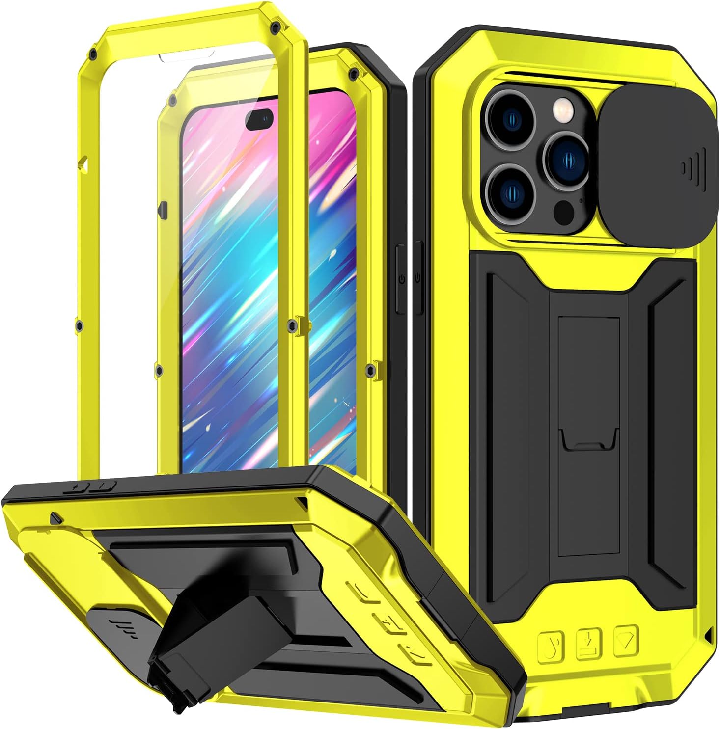 Amazon.com: Marrkey for iPhone 14 Pro Max Case, 360 Full Body ...