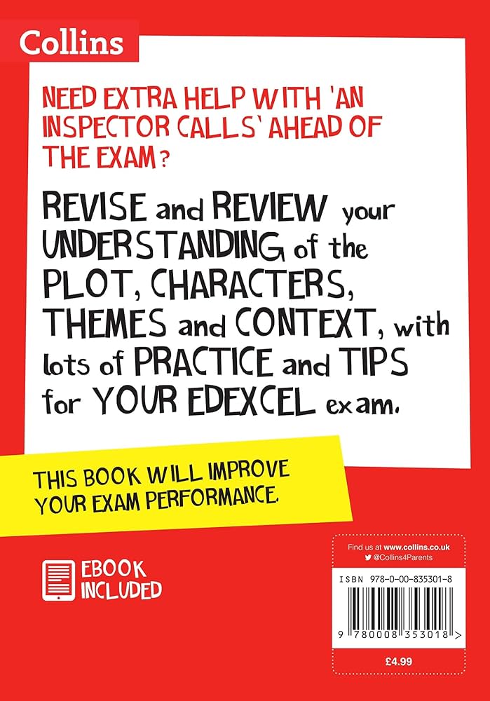 An Inspector Calls Edexcel Gcse 91 English Literature How To Study