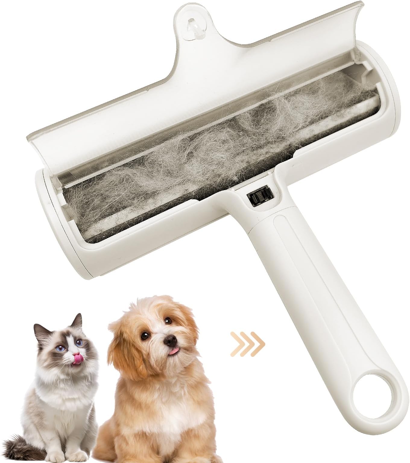 Amazon.com: Mindful Design Roller Pet Hair Remover and Reusable Lint ...
