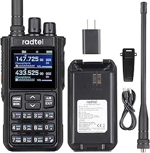 Amazon.com: Radtel RT-900 8W Multi-Band Ham Radio Walkie Talkie, 256CH ...