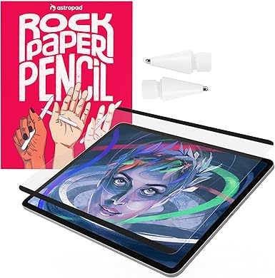 Amazon.com: Astropad Rock Paper Pencil V1 – Paper Screen Protector for ...