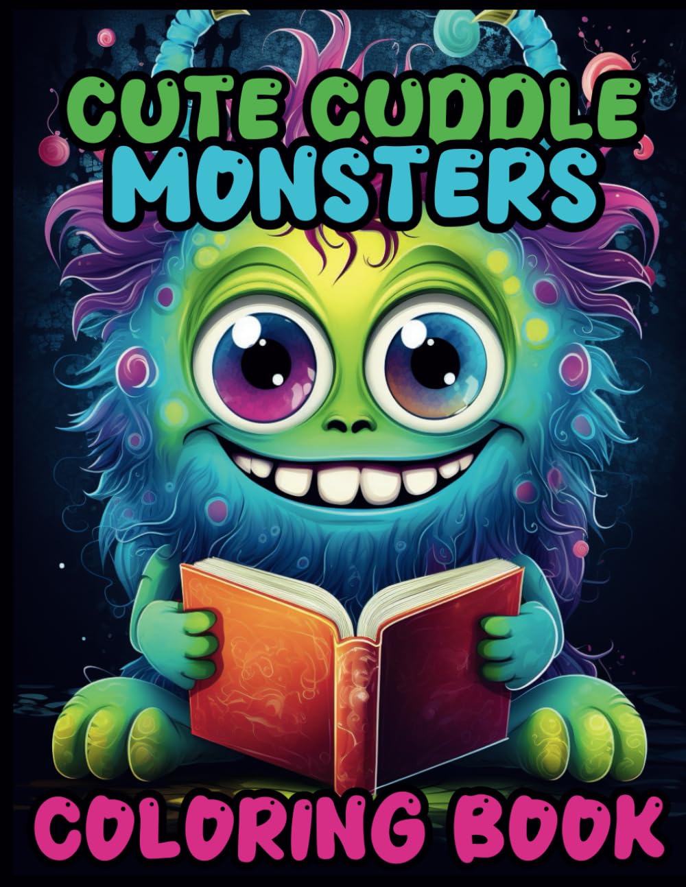 Amazon.com: Cuddle Monsters Coloring Book: Adorable Creatures to Color ...