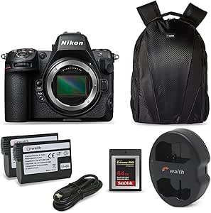 Amazon.com : Nikon Z8 Professional Full-Frame Mirrorless Camera Bundle ...