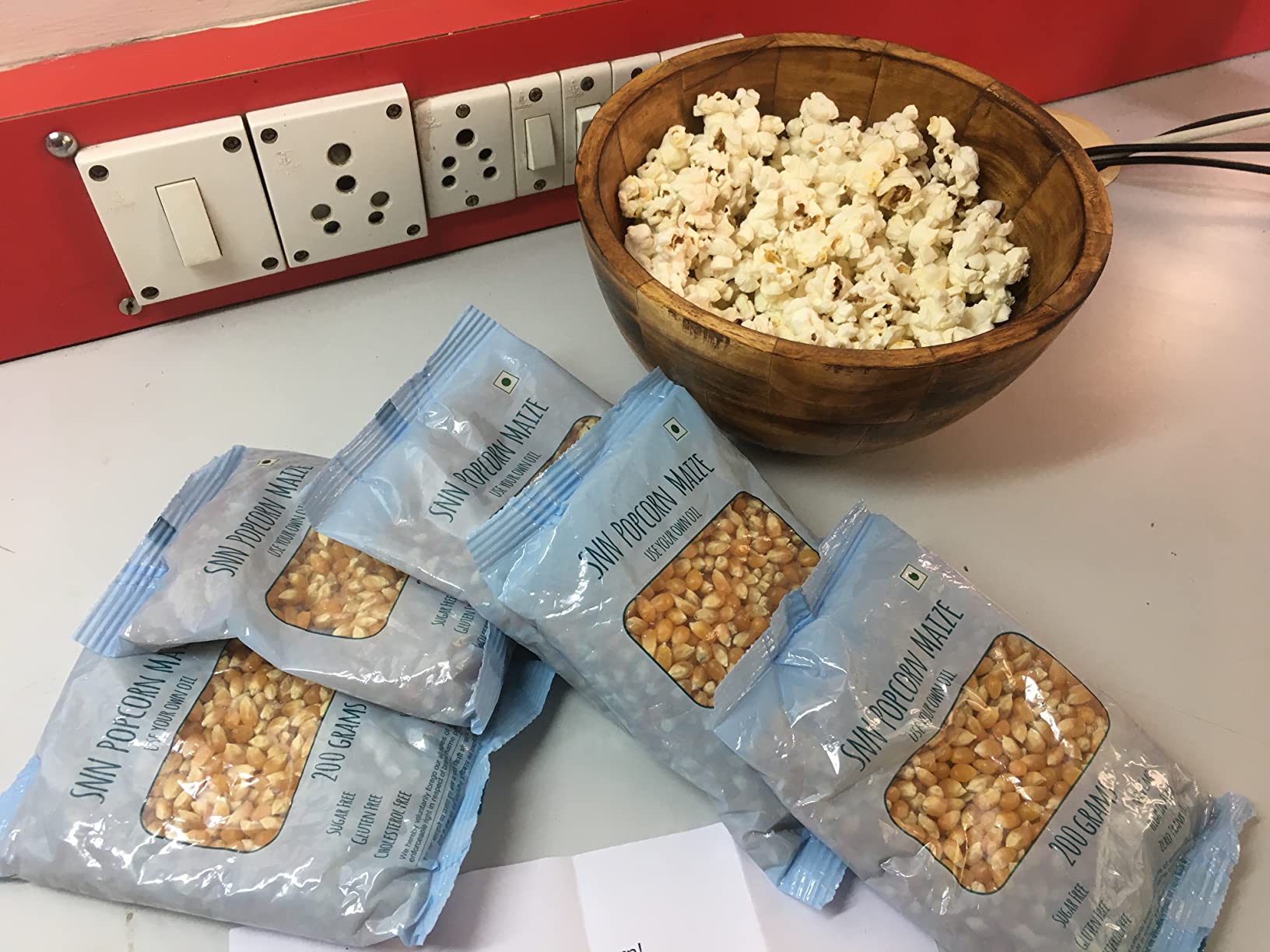 SNN Popcorn Maize 200 Grams (Pack of 5). Imported Raw Maize | Ready to ...