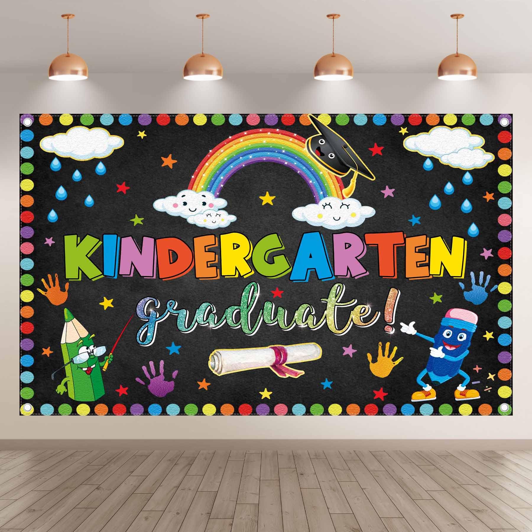 Pre Kindergarten Graduation Backgrounds Preschool Graduation SVG