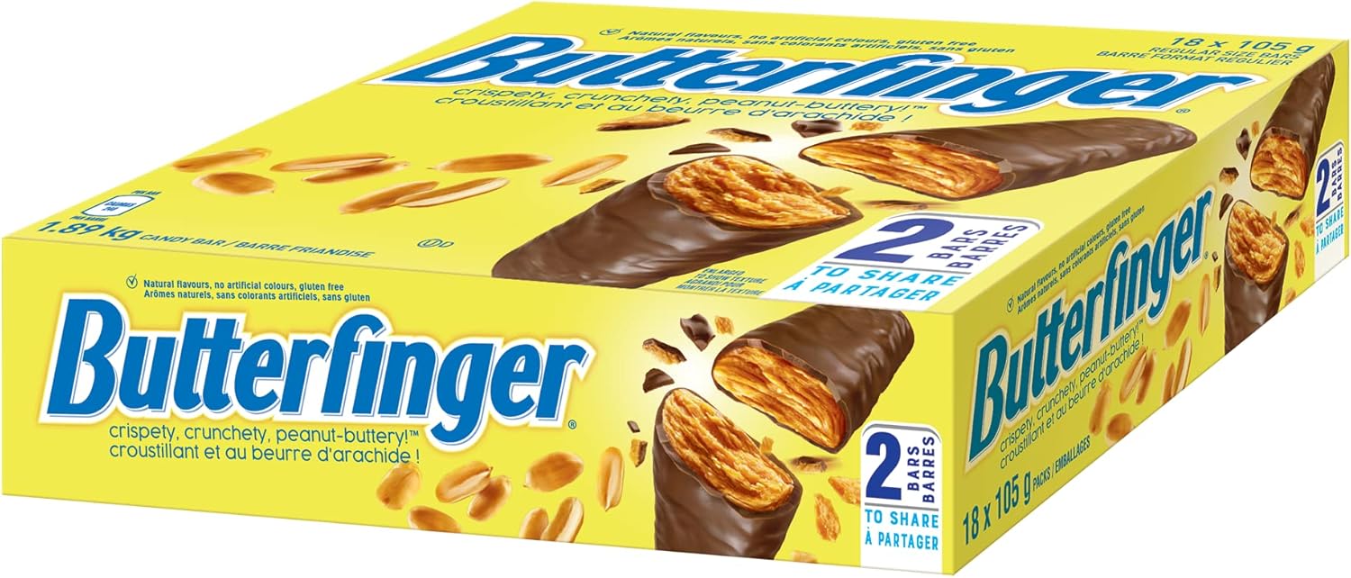 Butterfinger Crispety Crunchety Peanut-Buttery Chocolate Bars