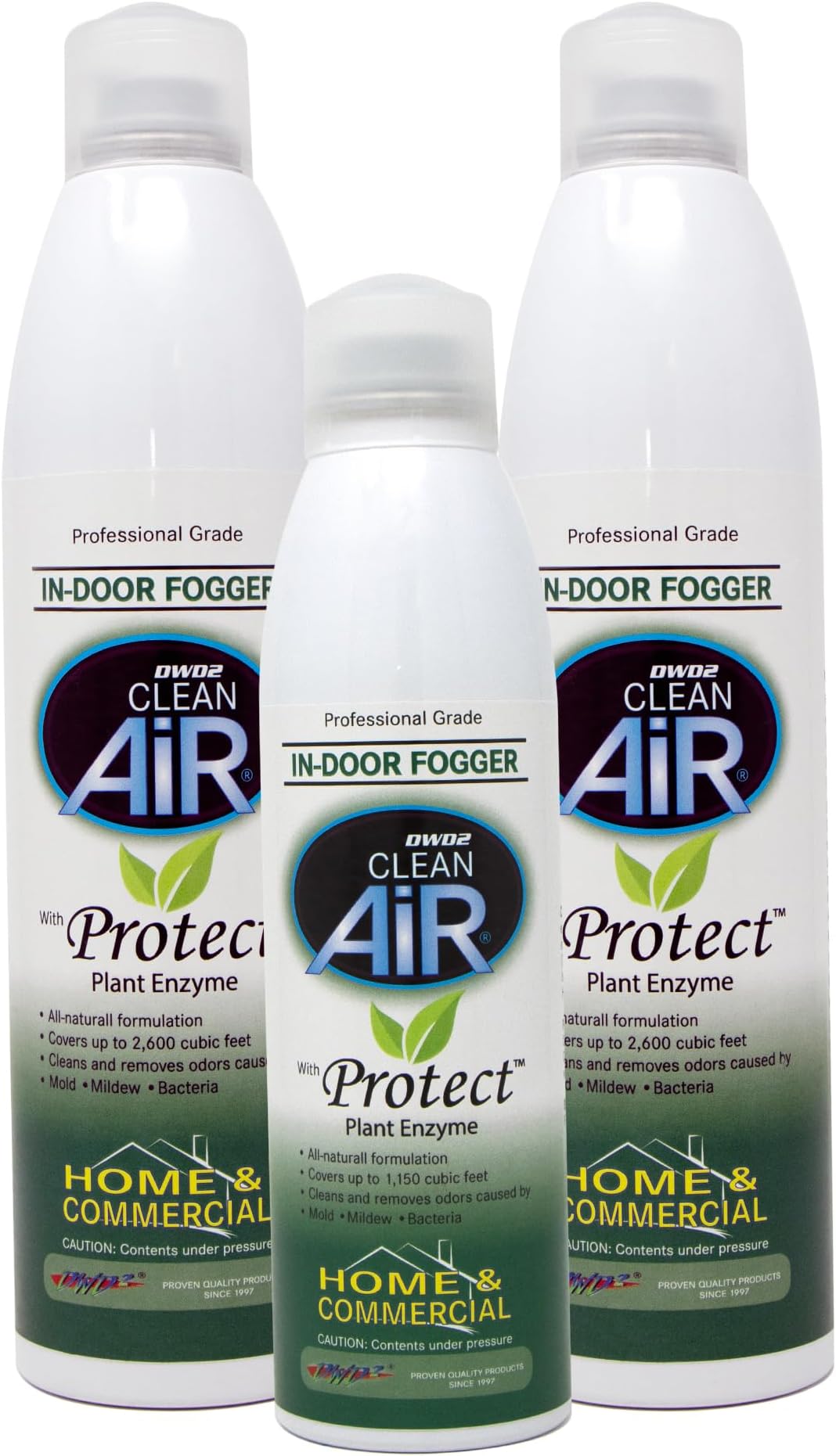 Amazon.com: DWD2 Clean Air Protect Mold-Odor Apartment Fogger Bundle (1 ...