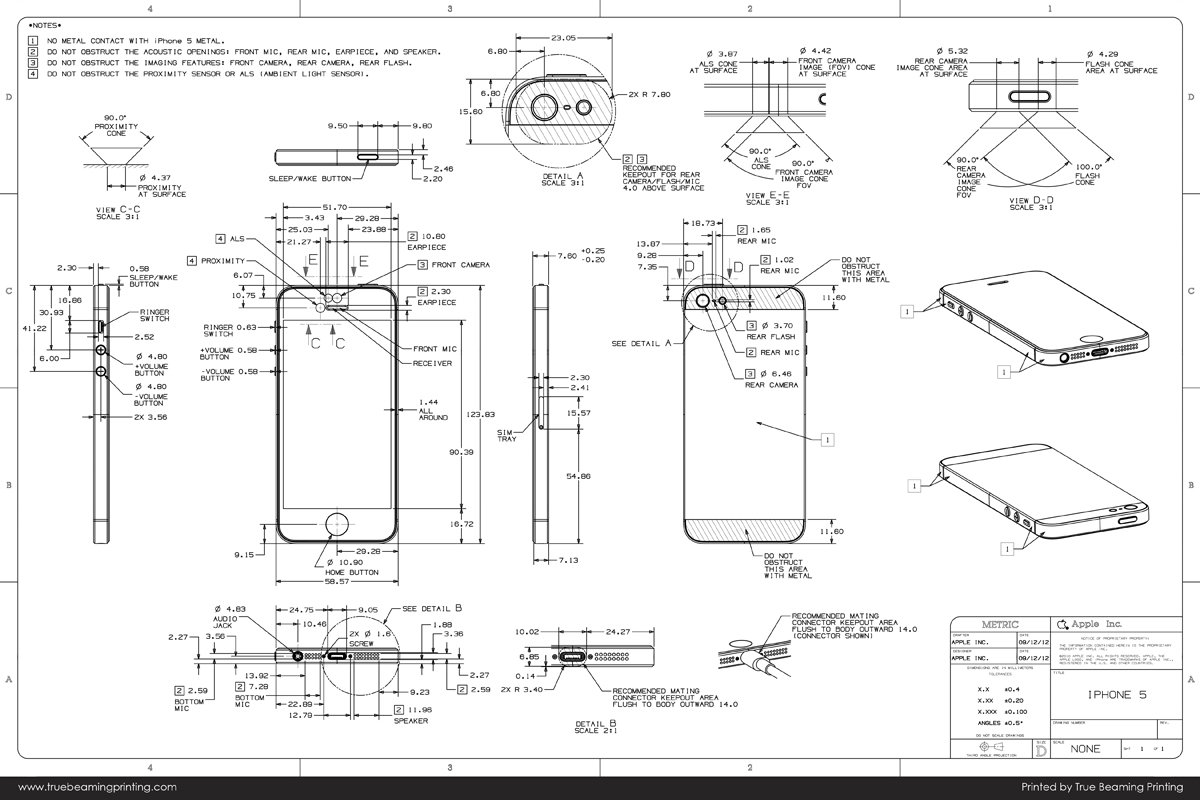 Iphone 5 Dimensions Pdf