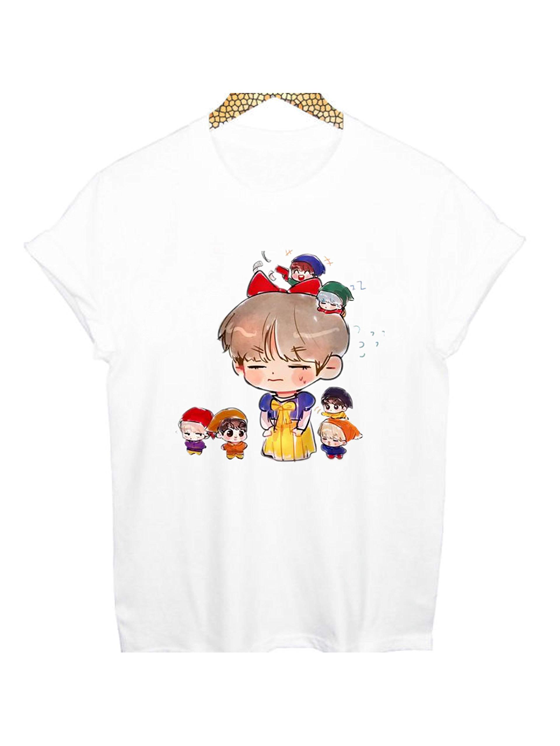 Buy The Incredible BTS Funny Chibi BTS Halloween Costume K-Pop T-Shirt ...
