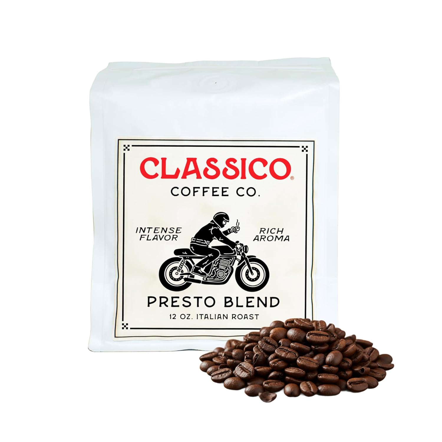 Terra Kaffe Classico Presto Blend Dark Roast Coffee – Whole Bean ...