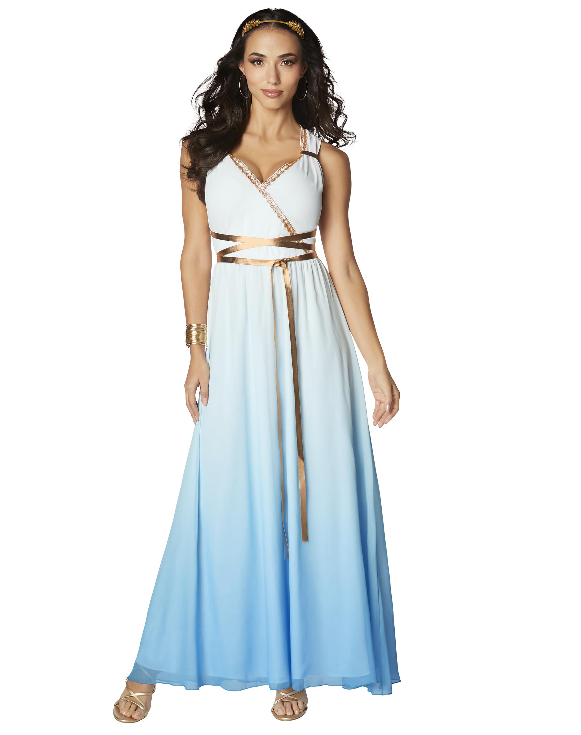 Amazon.com: Spirit Halloween Adult Athena Goddess Costume - 1X ...