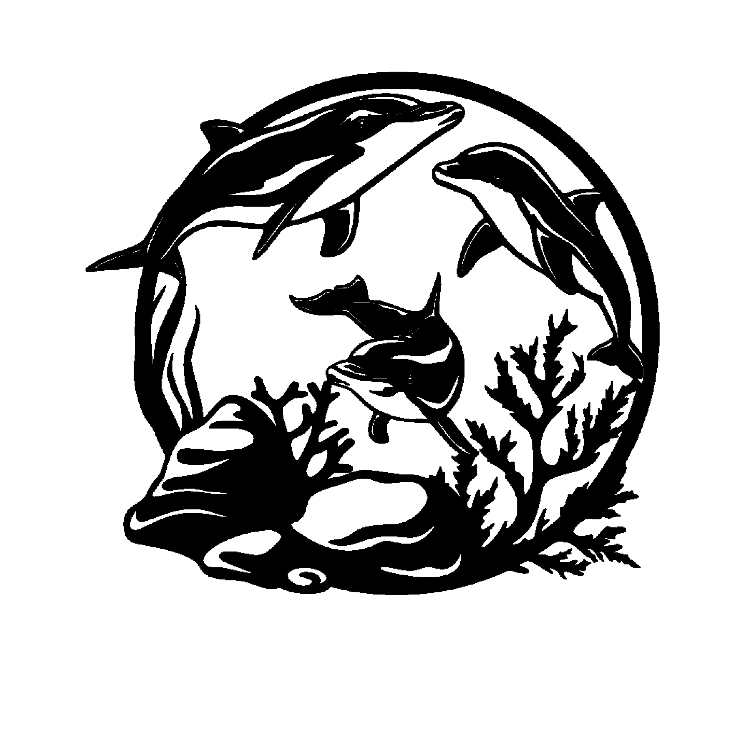 Amazon.com : Dolphin Sea World Sign Decor Store Sign Home Decor Outdoor ...