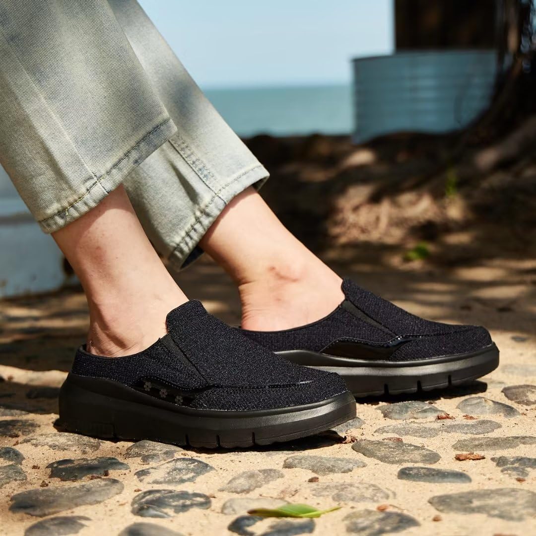 OrthoComfoot Orthopedic Womens Slip On Shoes for Flat Feet, Light ...