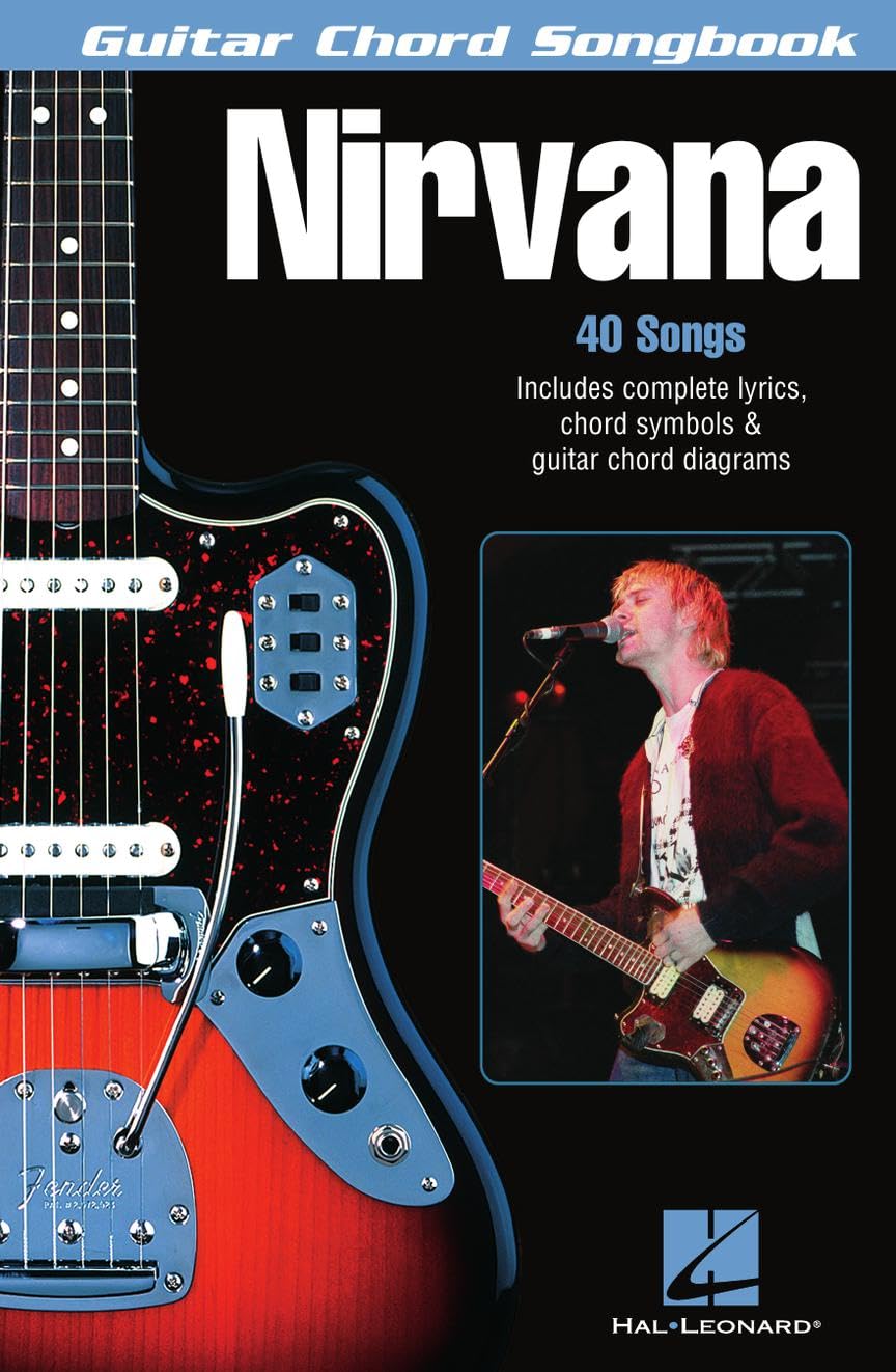 Amazon.com: Nirvana - Guitar Chord Songbook | 40 Classic Hits with ...