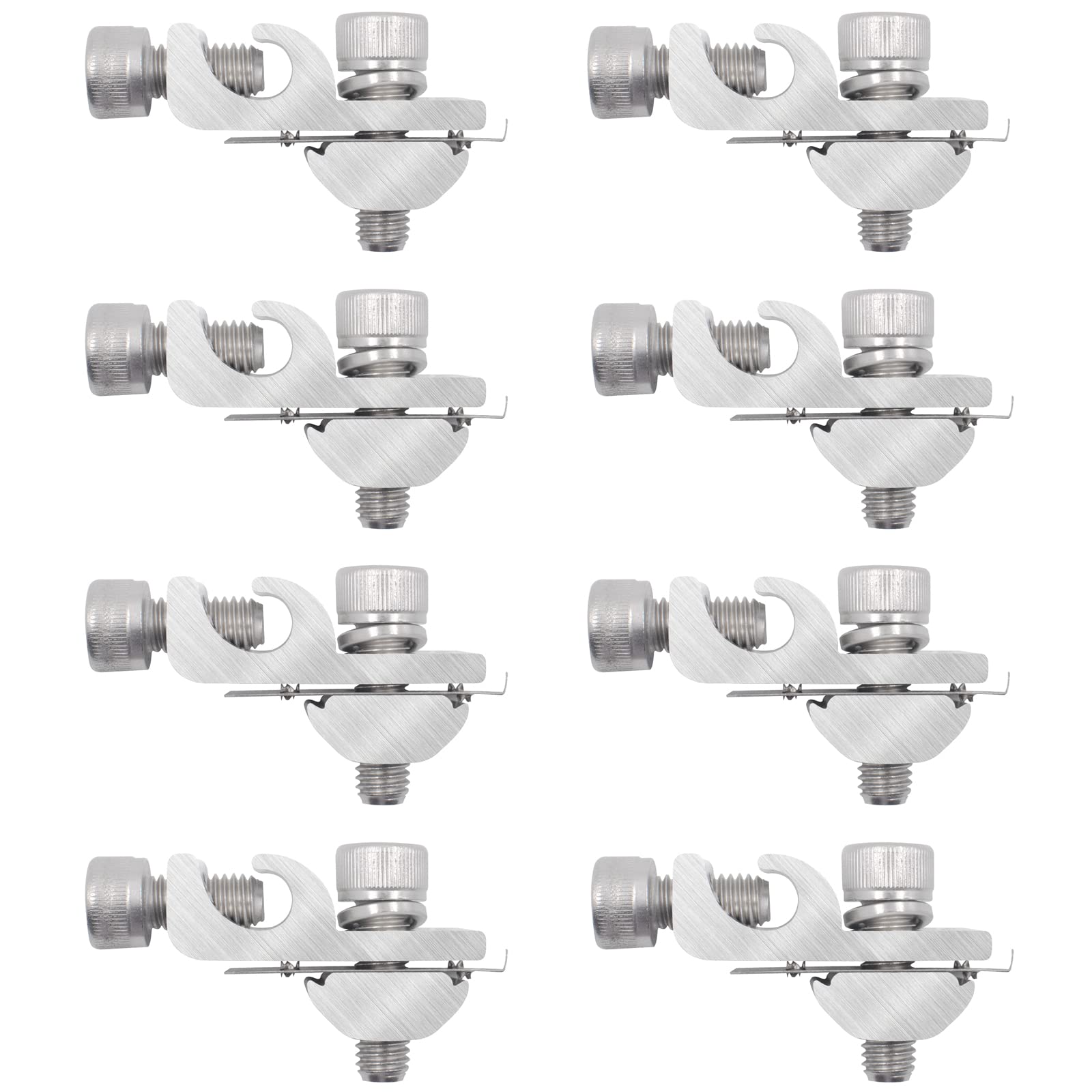 Amazon.com : KeaJuidy 8 Pack Solar Panel Grounding Lugs Solar Panel ...