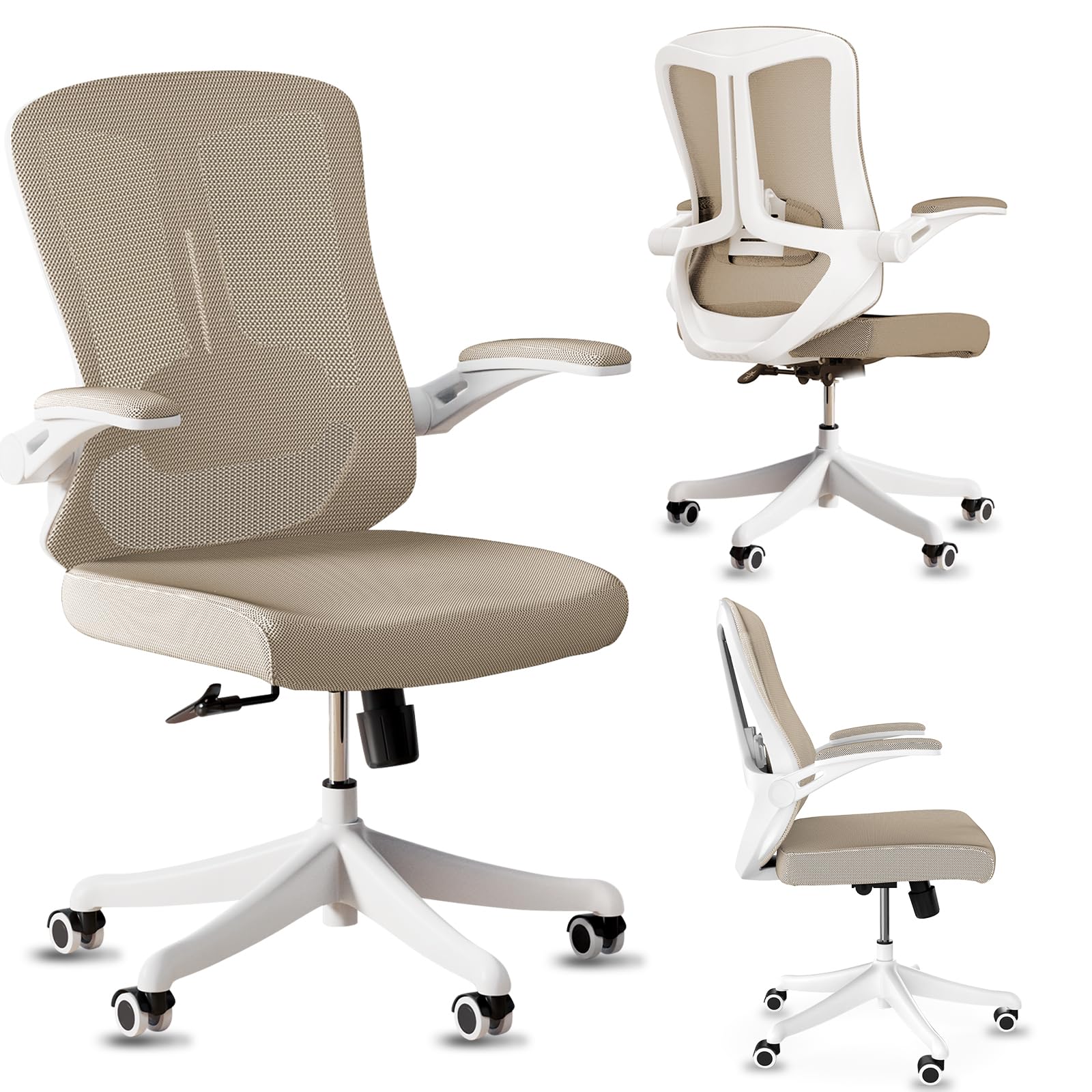 Amazon.com: Mesh Office Computer Desk Managerial Executive Chair ...