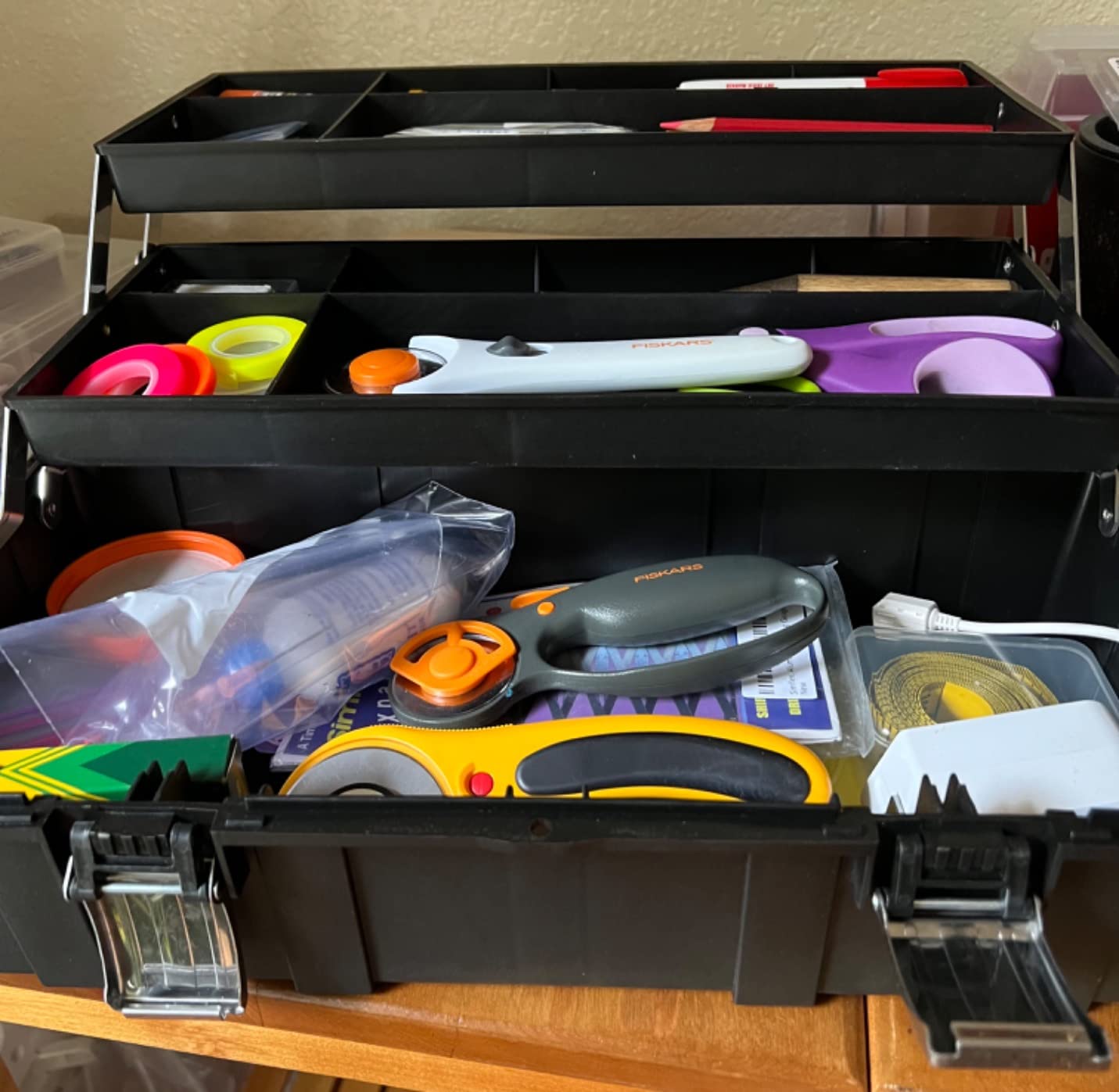 $6/mo - Finance MAXPOWER Tool Box 16 inch, Plastic Small Tool Box with ...