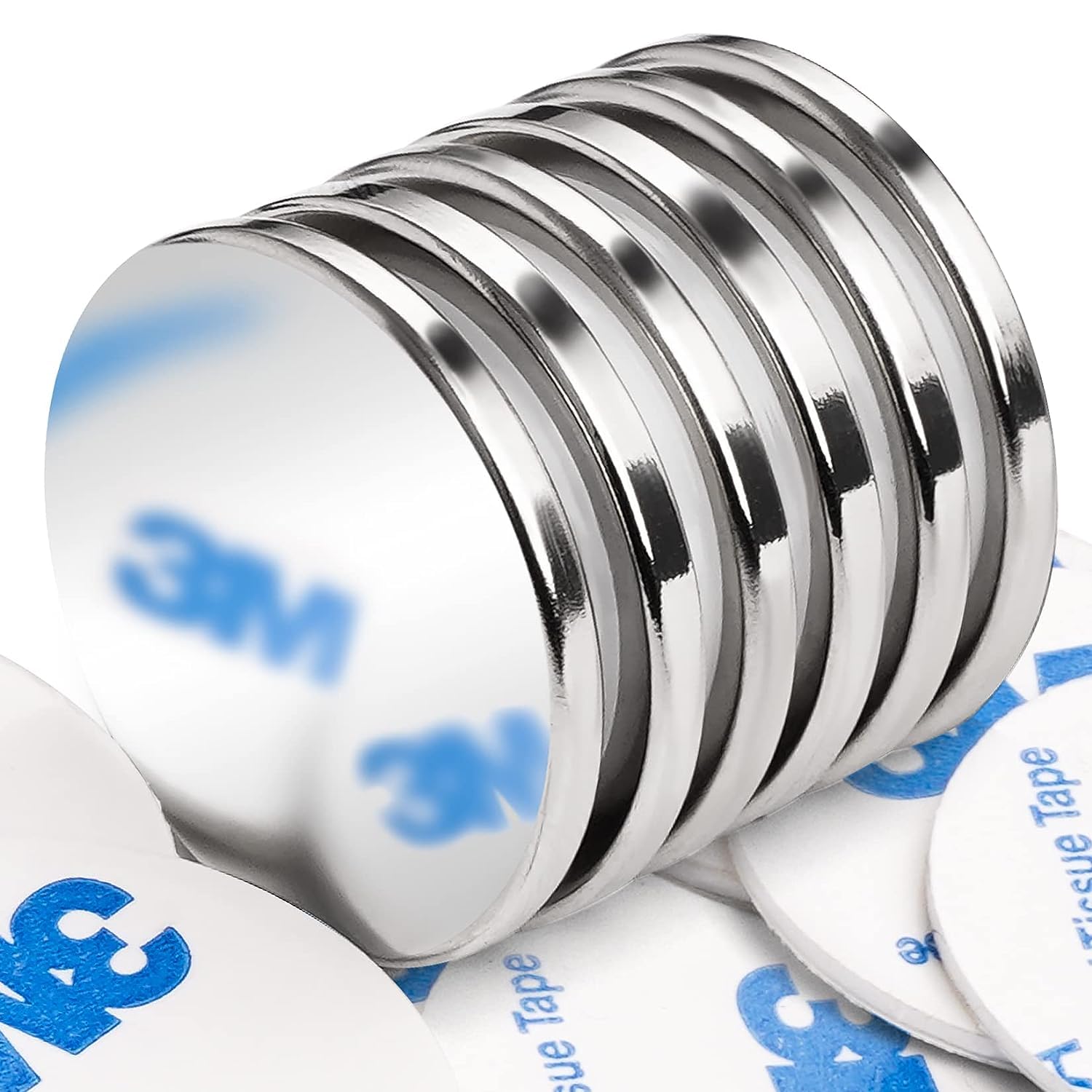 UCINNOVATE Neodymium Disc Magnets, 32x 3mm Rare Earth Magnets Powerful ...