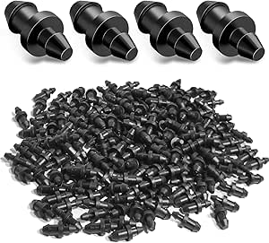 Amazon.com: TUTUDOW 200Pcs Drip Irrigation Barbed End Plug Fittings ...